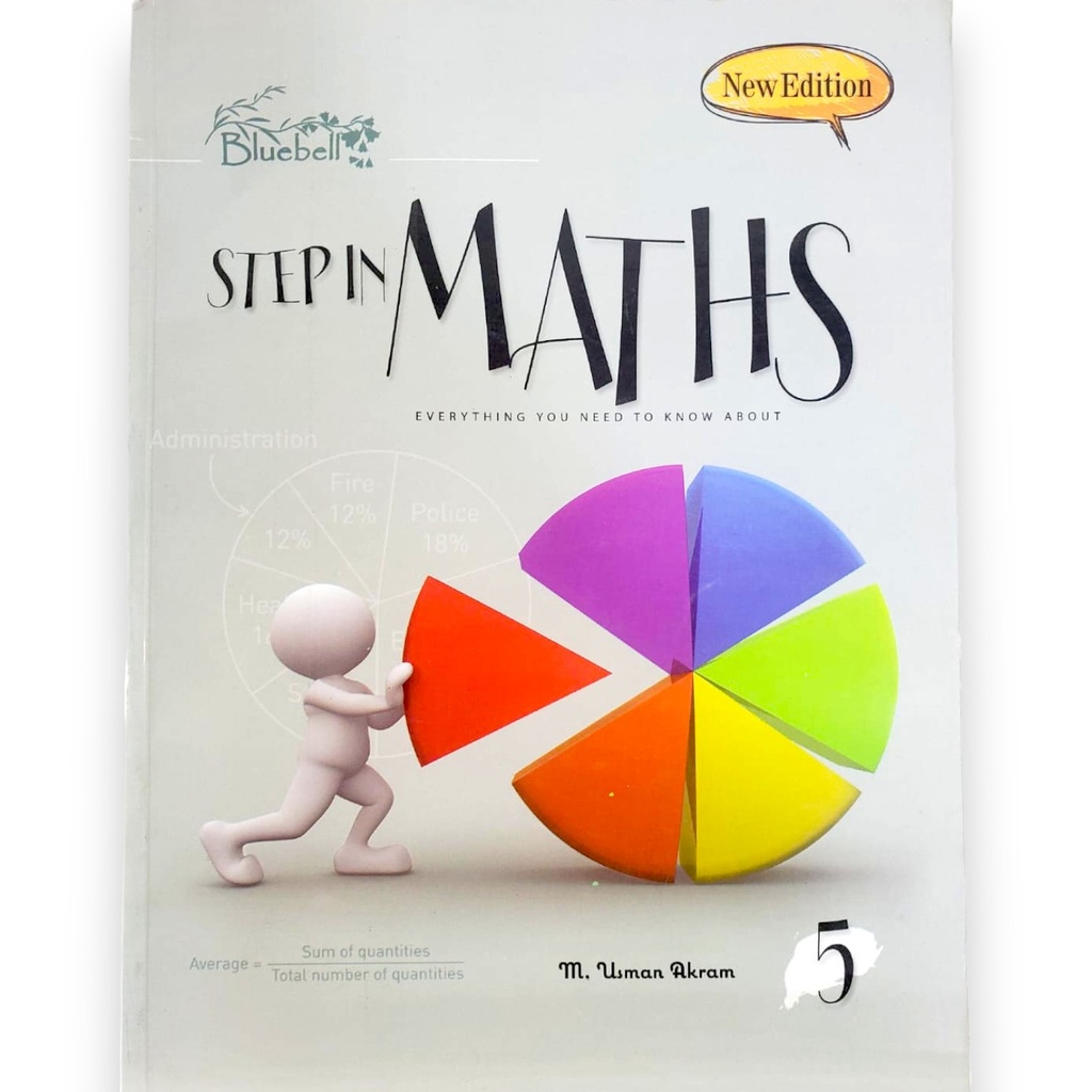 Bluebell Step in Maths Book 5 -Gohar Publisher | Tariq Book Store