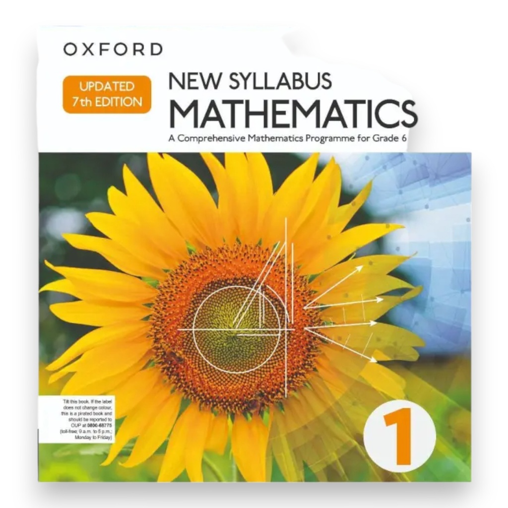 New Syllabus Maths Book 1 7Th Ed Updated | Tariq Book Store