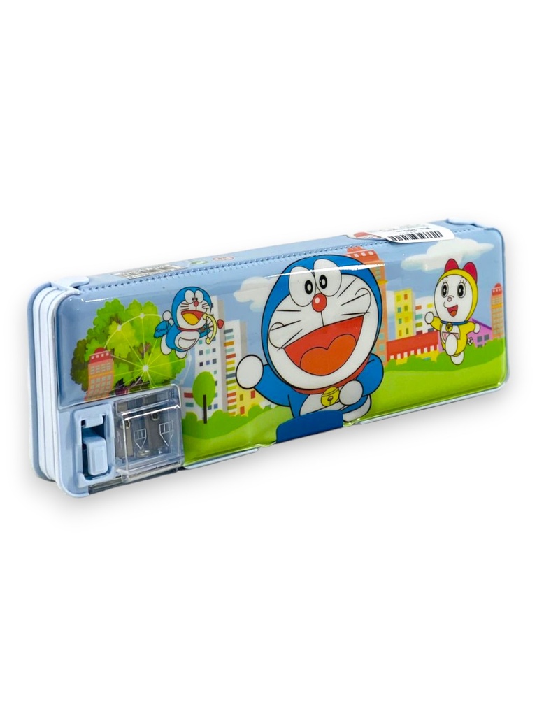 Doremon Magnetic Pencil Box - No. LPY66-13/18 - Blue | Tariq Book Store