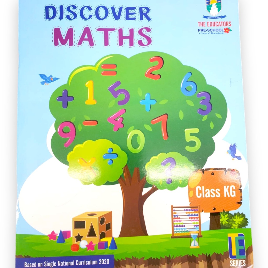 Discover Maths - KG - TE Series | Tariq Book Store