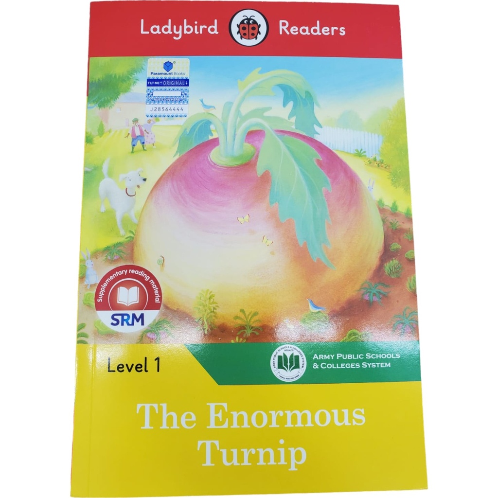 The Enormous Turnip - level 1 - ladybird Reader - APSACS | Tariq Book