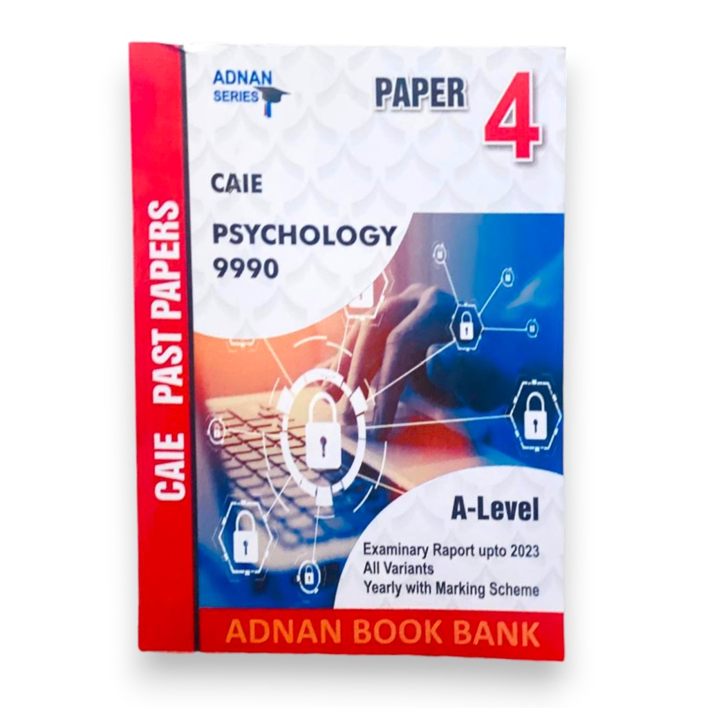 Psychology A Level Past Paper - Paper 4 - CAIE - 9990 | Tariq Book