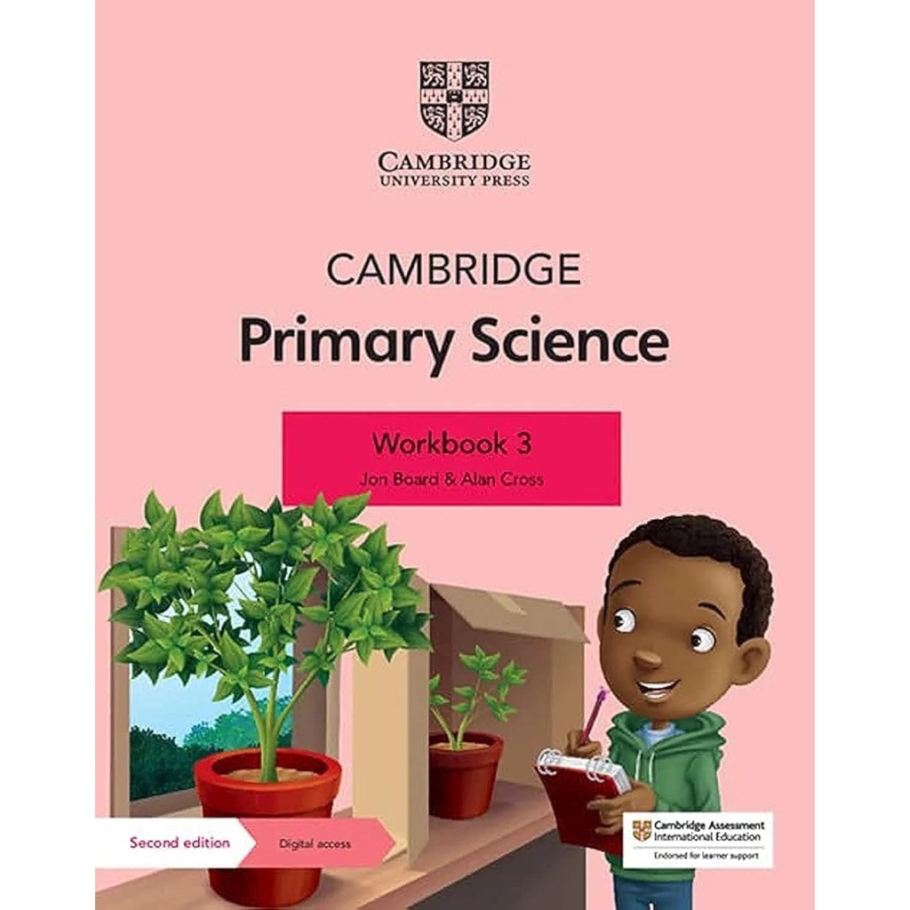 Cambridge Primary Science Workbook 3 With Digital Access (1 Year) 2Ed ...