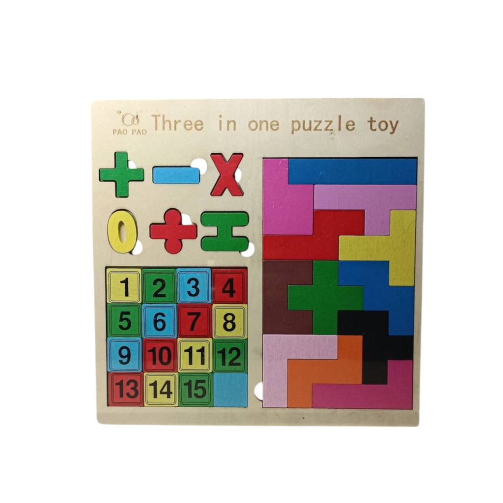 Tangram With Number - PAO PAO | Tariq Book Store