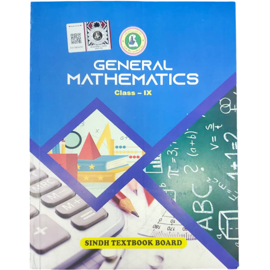 The Textbook of General Mathematics for Class IX | Tariq Book Store
