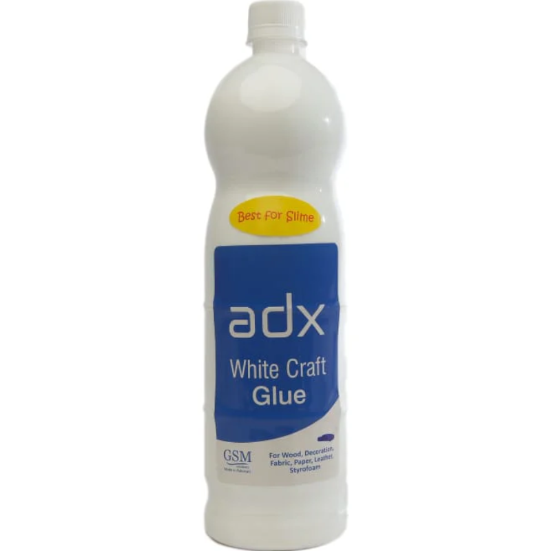 White Craft Glue 1 litter - Adx | Tariq Book Store
